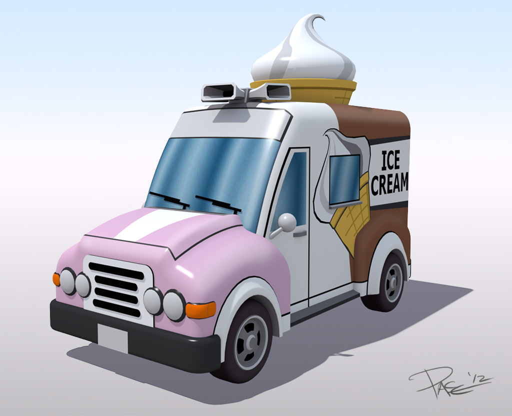 DREW PACE PORTFOLIO: CARTOON VEHICLES