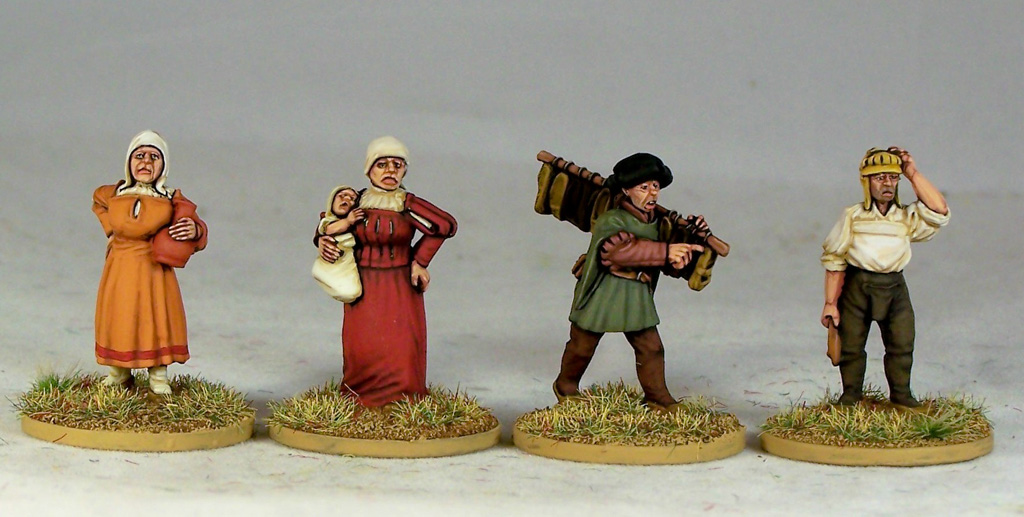 Pro Gloria Miniatures: Pictures of the civilians