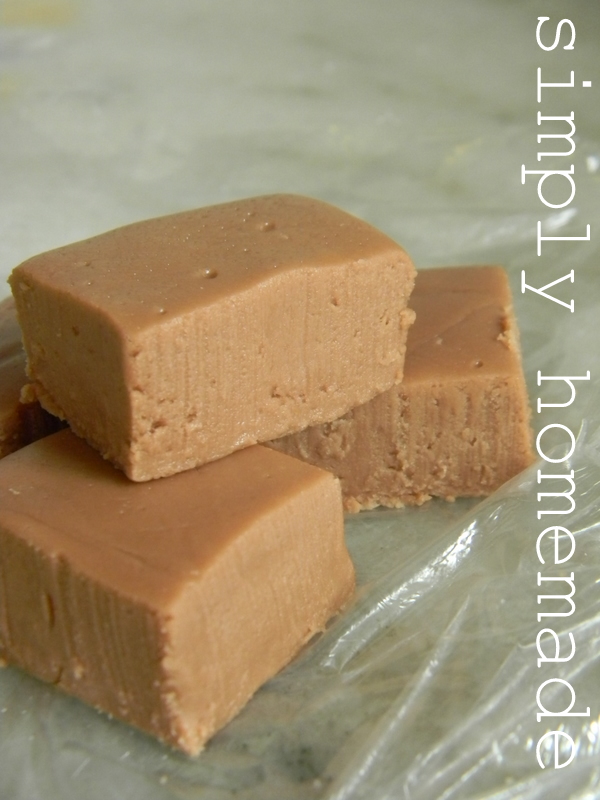 simply homemade: Old Fashioned Fudge and a story