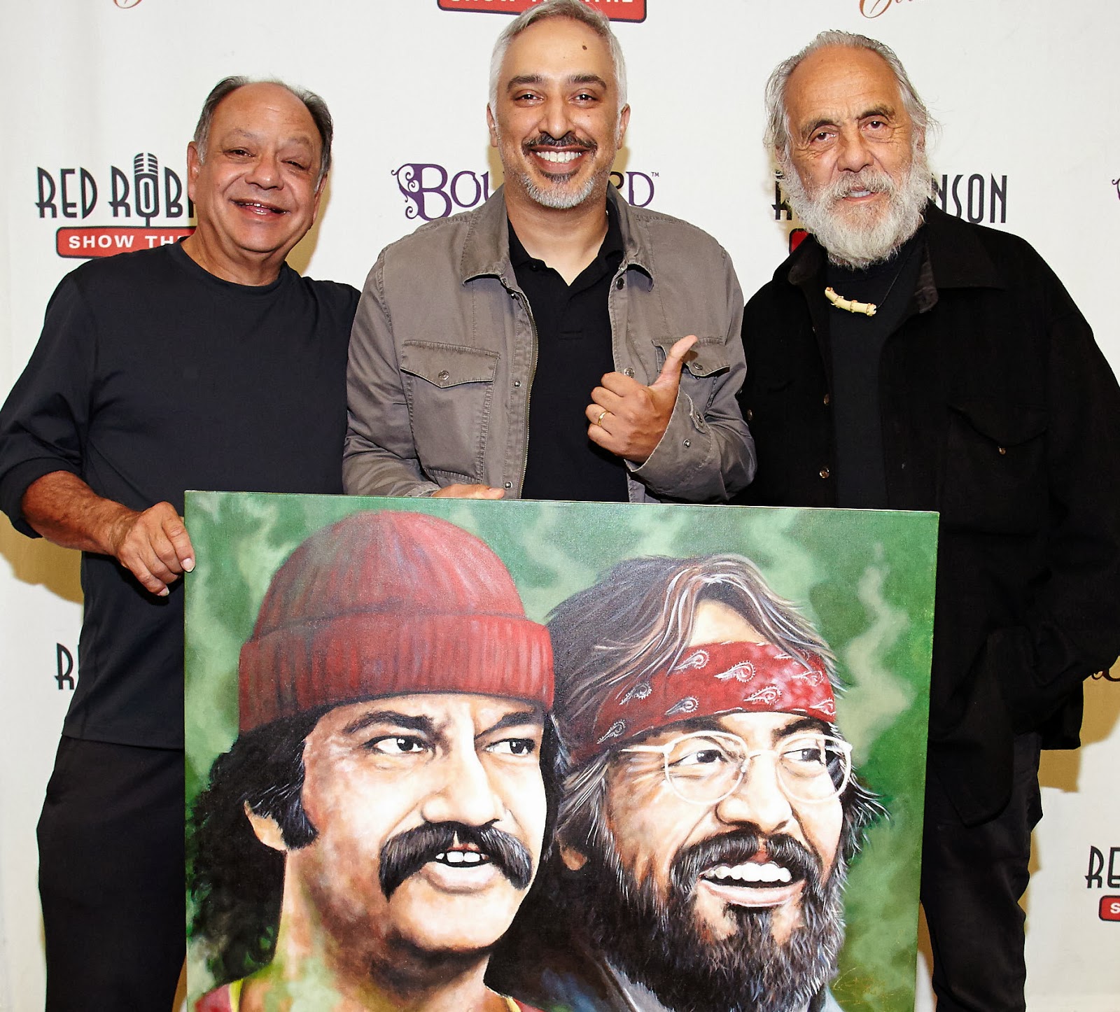 Dave Benning Art - Adventures of a Rock and Roll Artist..: CHEECH and CHONG