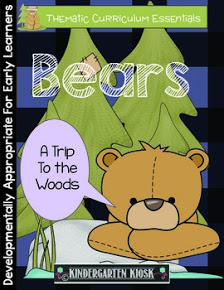 Kindergarten Kiosk: The Three Bears: Kindergarten Thematic Teaching