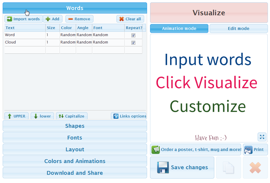 Loveteaching: Πειραματιζόμαστε με το Tagul;