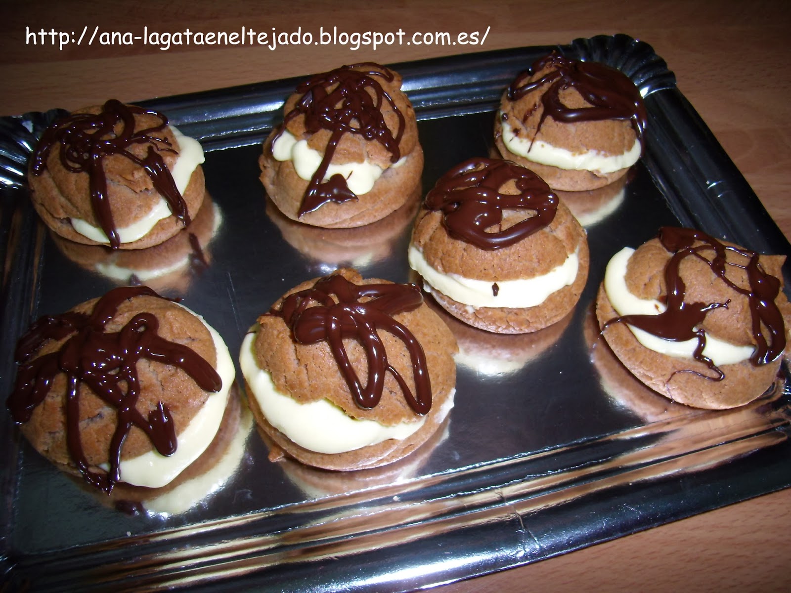 La gata en el tejado: Cocinar barato y fácil: Profiteroles rellenos de ...