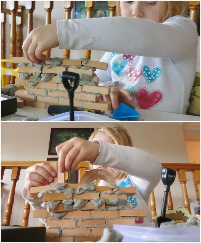 Learn with Play at Home: Bricklaying for Kids. Invitation to Play.