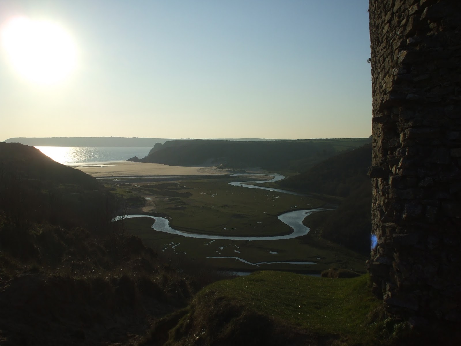 Sandy Lane, Pennard, Gower. Thoughts From My Heart: February 2012