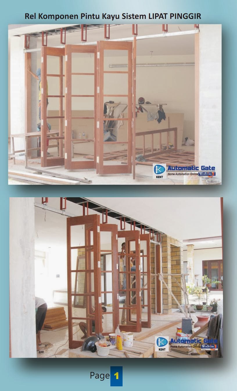 Pintu Partisi Kayu - Sekat Melipat: Alf: 2 - Rel Komponen Pintu SISTEM ...