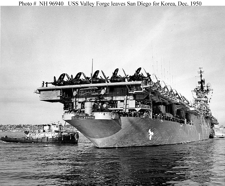 Naval Warfare: USS Valley Forge (CV-45, CVA-45, CVS-45, LPH-8)