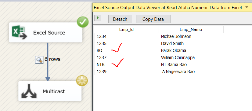 How to Read AlphaNumeric Data Columns from Excel in SSIS Package ...