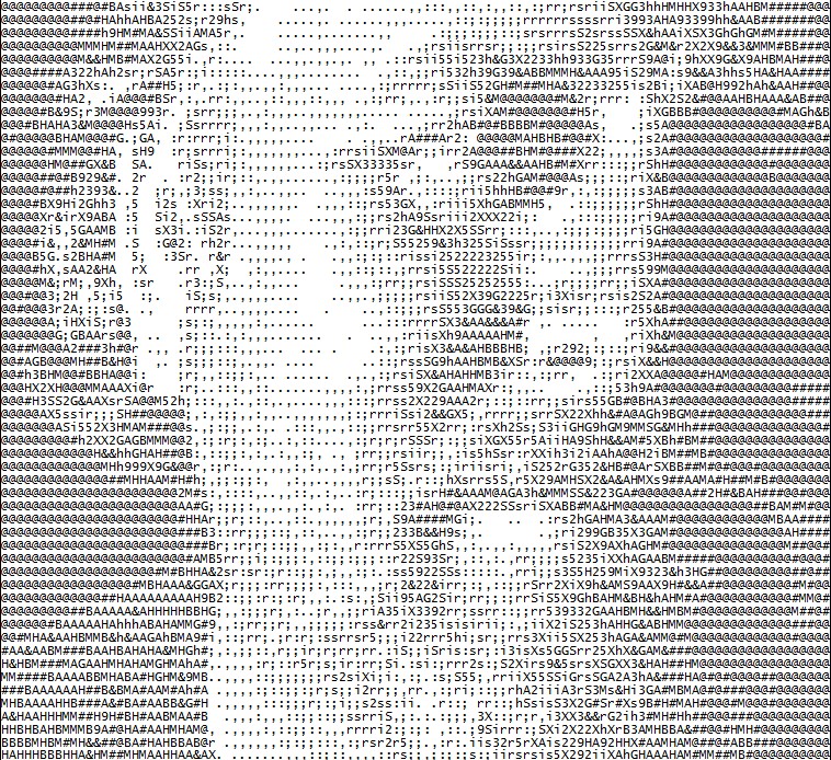 Colganology: ASCII the family