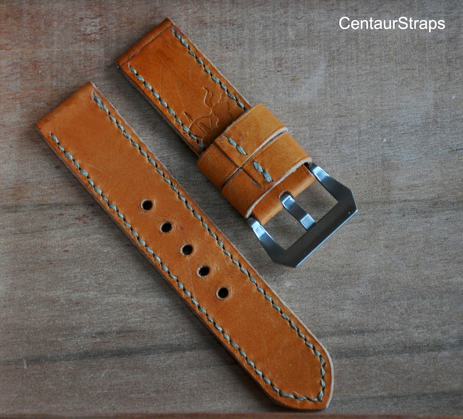 CentaurStraps - Handmade leather watch straps: 24mm watch band ...