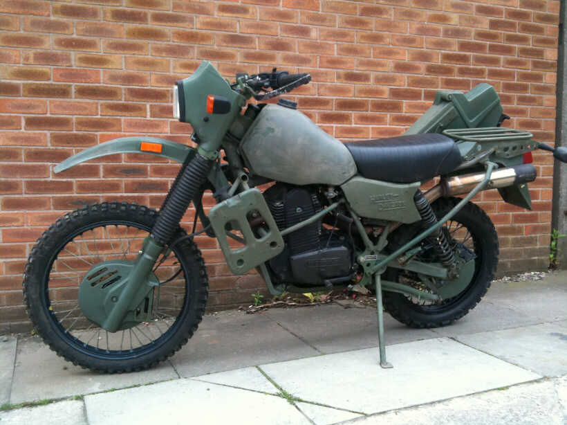 Harley Davidson MT350 for sale. Rotax 350, ex MOD. 1996 - Old Classic ...