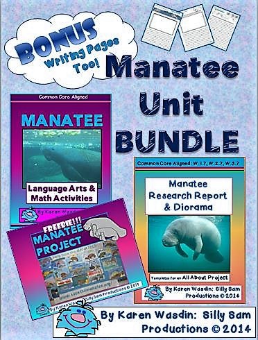 Laugh and Learn with Silly Sam: Manatees! A Wonderful Unit to Explore!