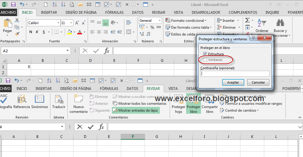 Excel 2013 cambio de MDI a SDI. | EXCEL FORO: Un blog de Excel