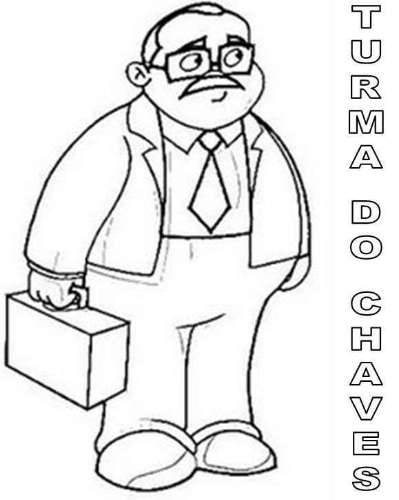 Desenhos para colorir: Turma do Chaves para Colorir
