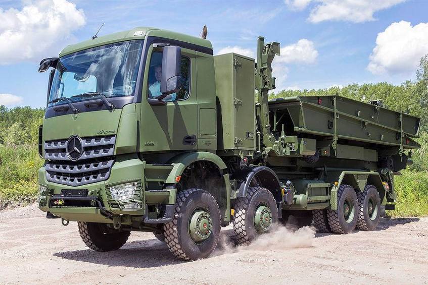 Mercedes-Benz Arocs 8x8