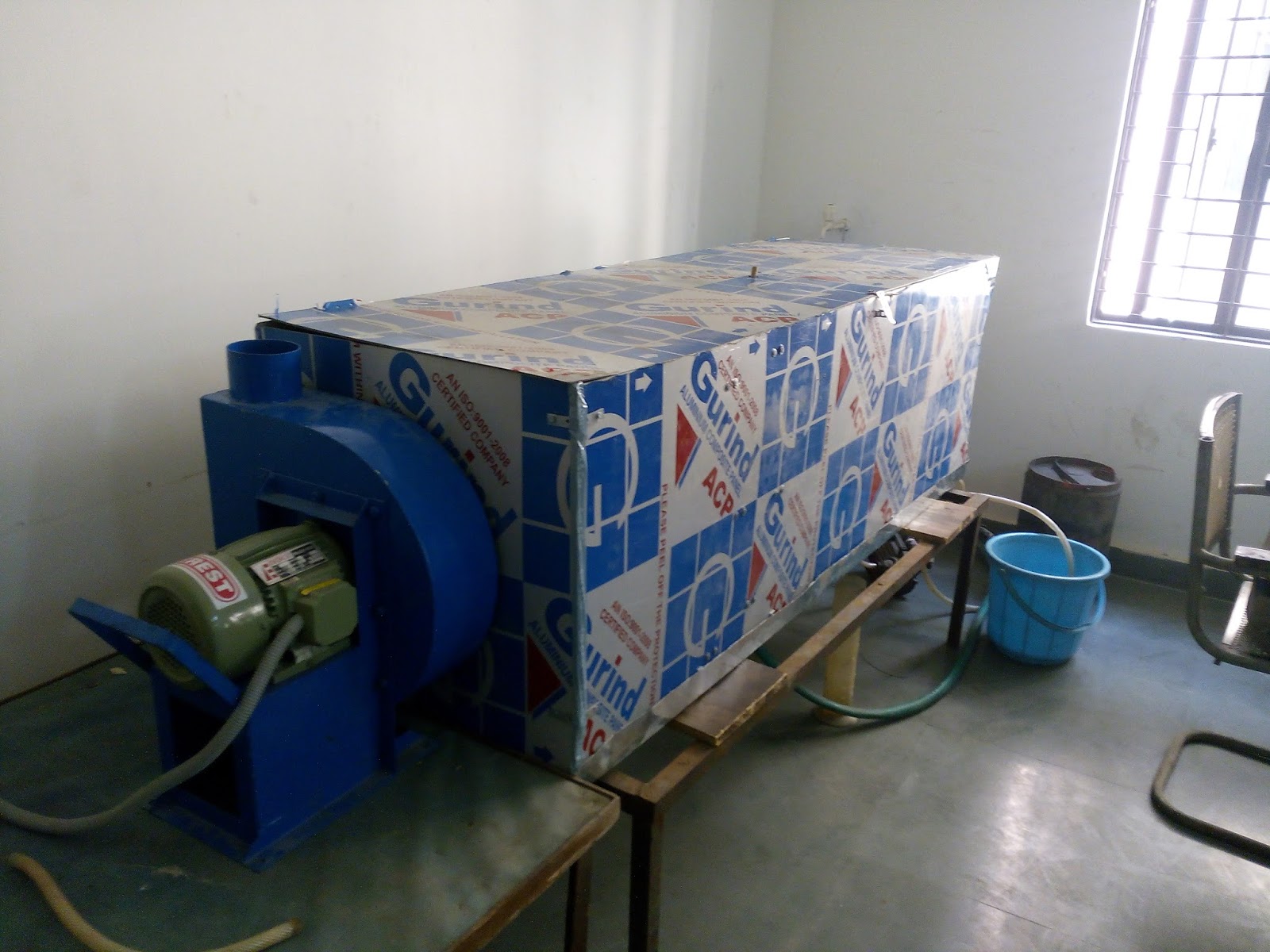 mechanical views: Experimental Analysis of an Air Washer