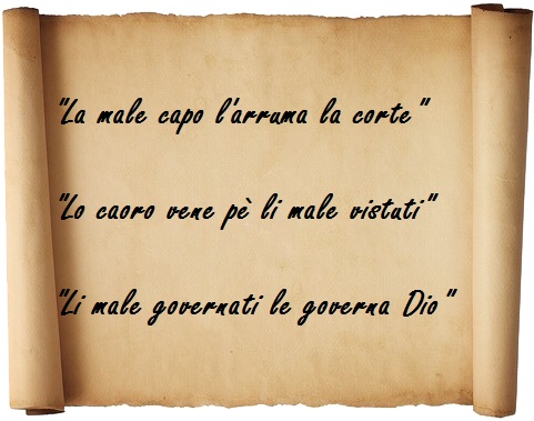 H-DEMIA della VRENNA: "i detti antichi non sbagliano mai"