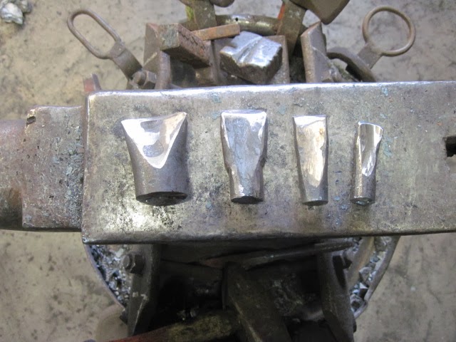 Persimmon Forge: Professional Blacksmithing: Curved Chisels/Gouges