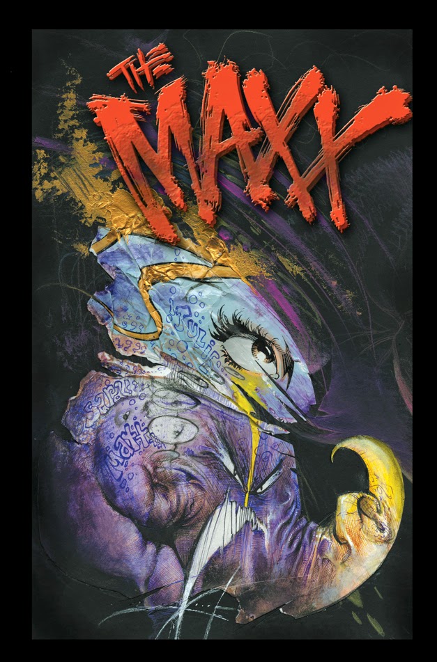 The Geeky Nerfherder: Cool Art: 'The Maxx: Maxximized' by Sam Kieth