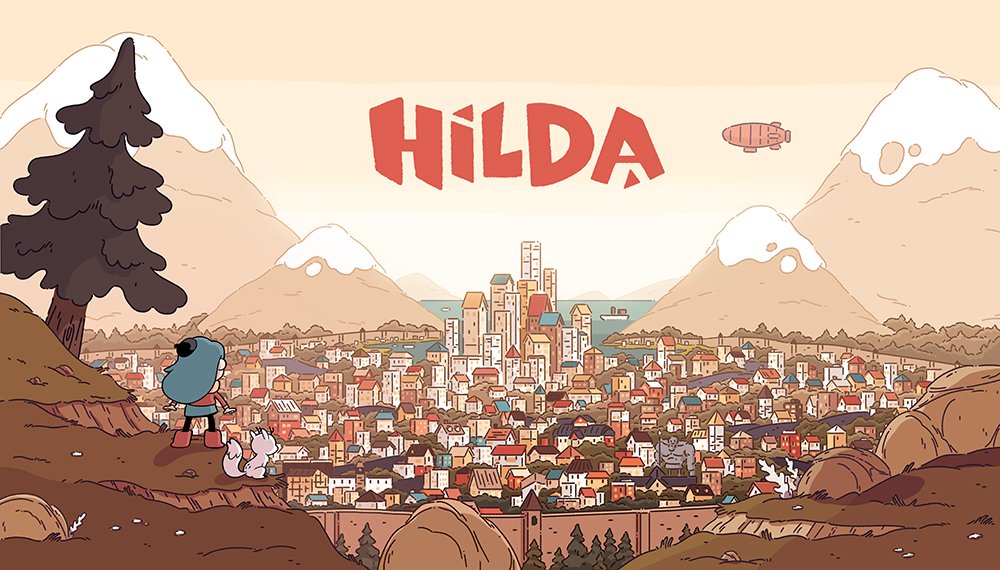 The Geeky Guide to Nearly Everything: [TV] Hilda: Season 1 Review