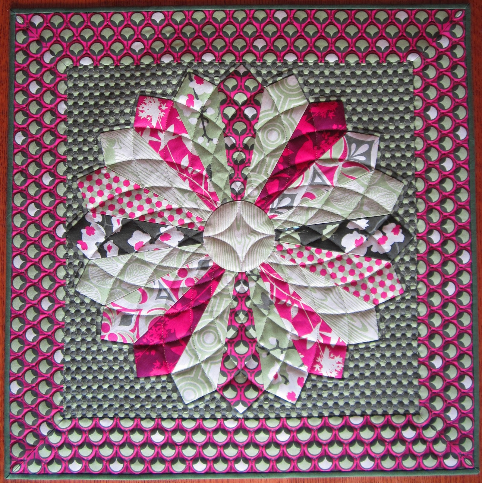 September is National Sewing Month. Finishing this topper was also my ...