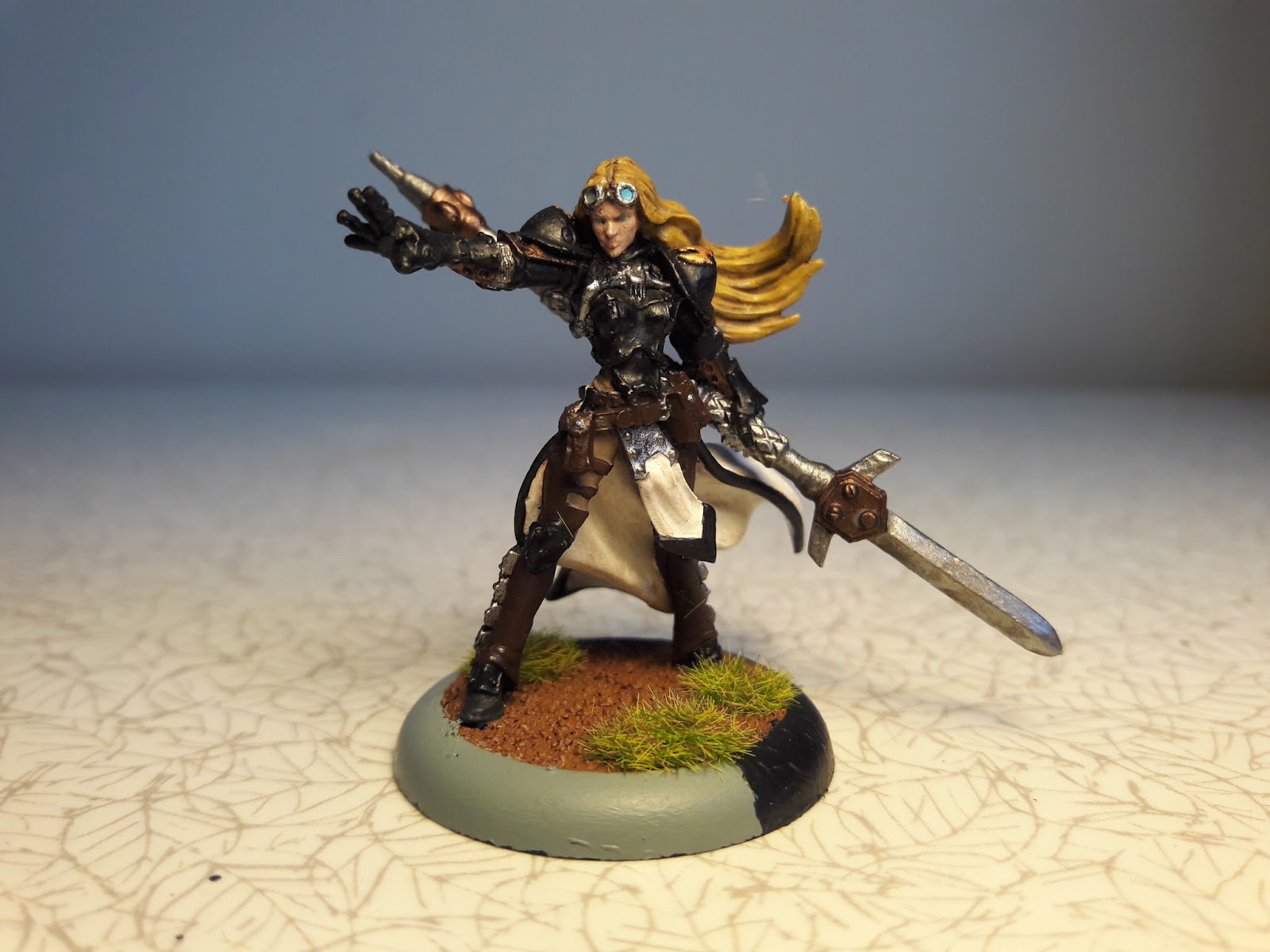 Wargaming with LuckGod: Captain Victoria Haley Painted
