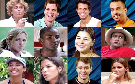 HIPERSESSÃO : Fotos de Todos os BBB'S do 1 ao 12