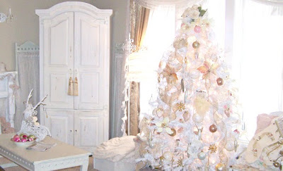 Olivia's Romantic Home: Merry Shabby Chic Pink Christmas!