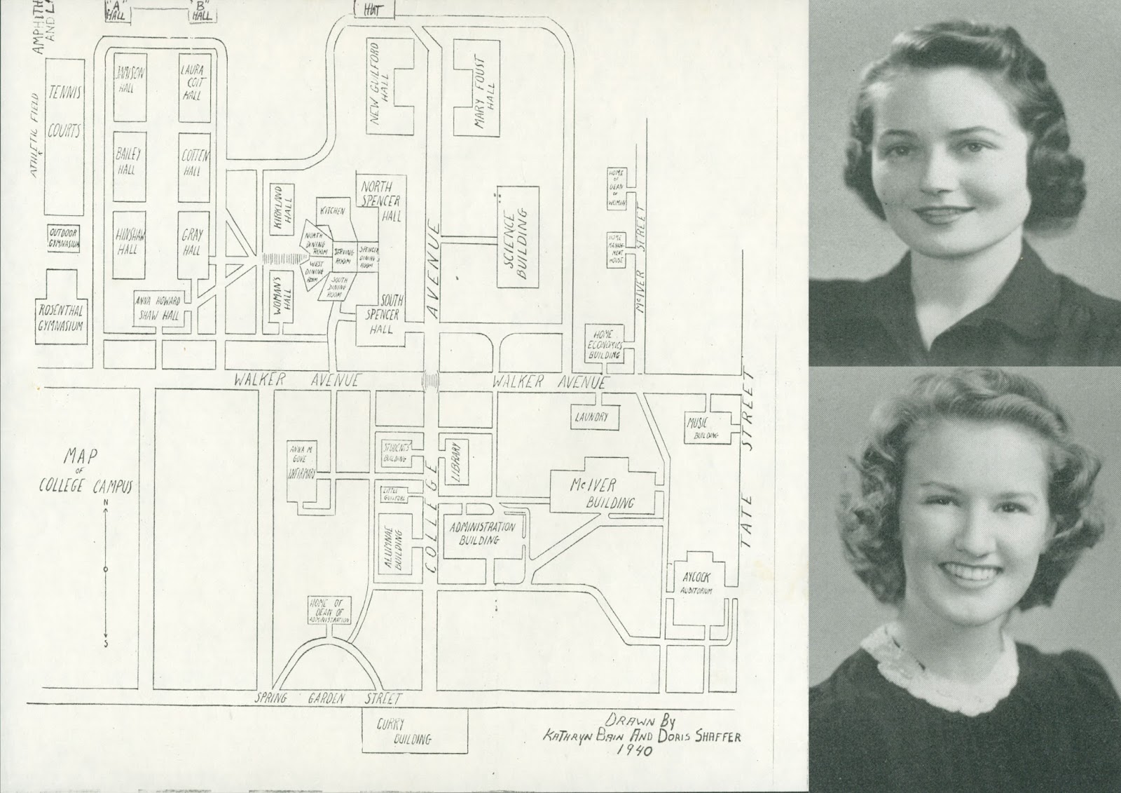 Campus Maps Part I | UNCG University Libraries
