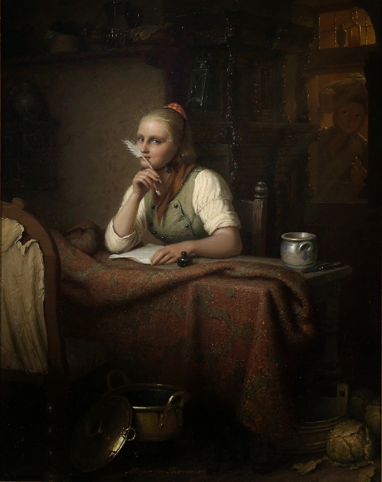 Мир искусства в живописи: Johann Georg Meyer von Bremen (1813-1886)