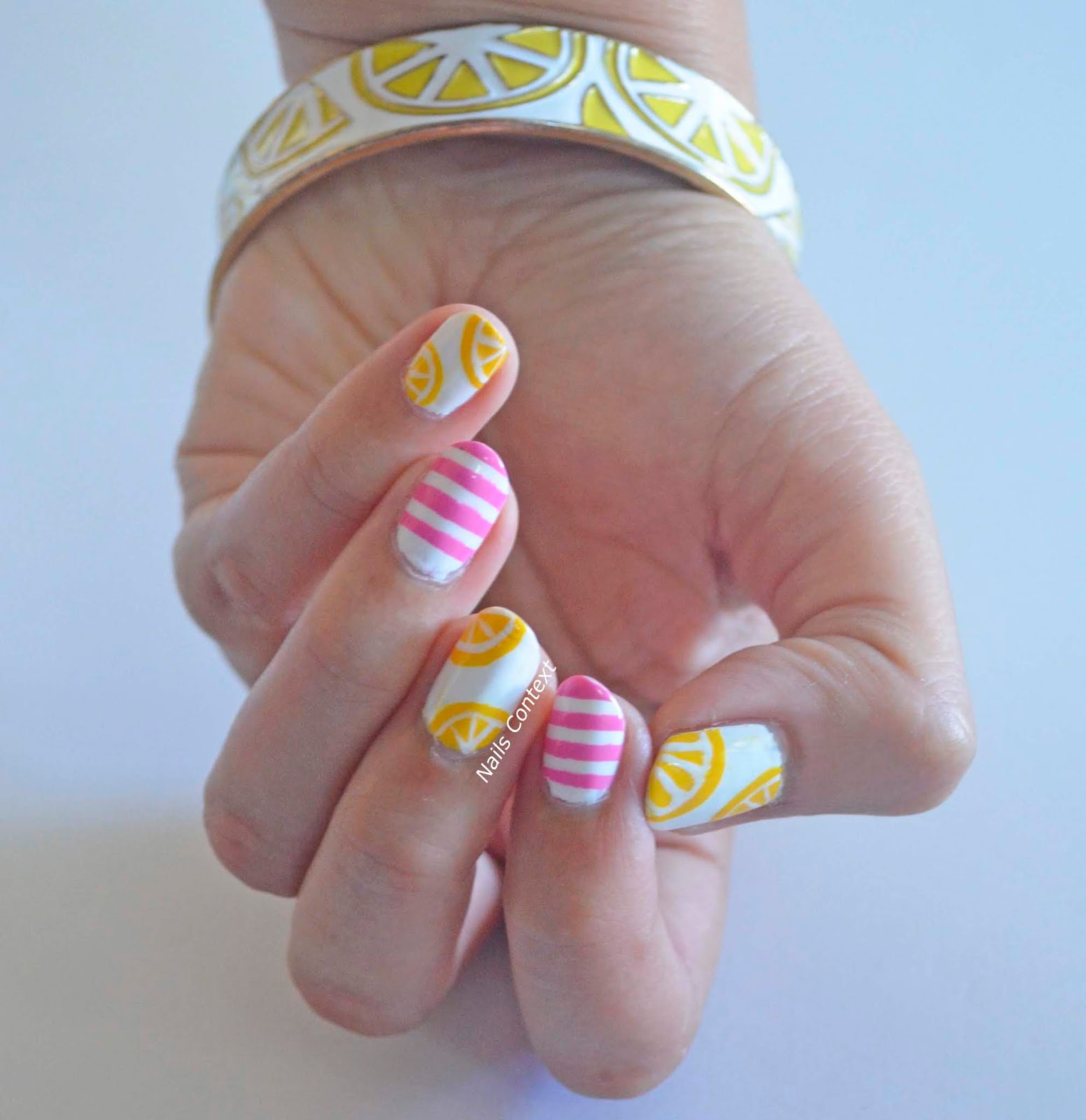 Nails Context: Pink Lemonade