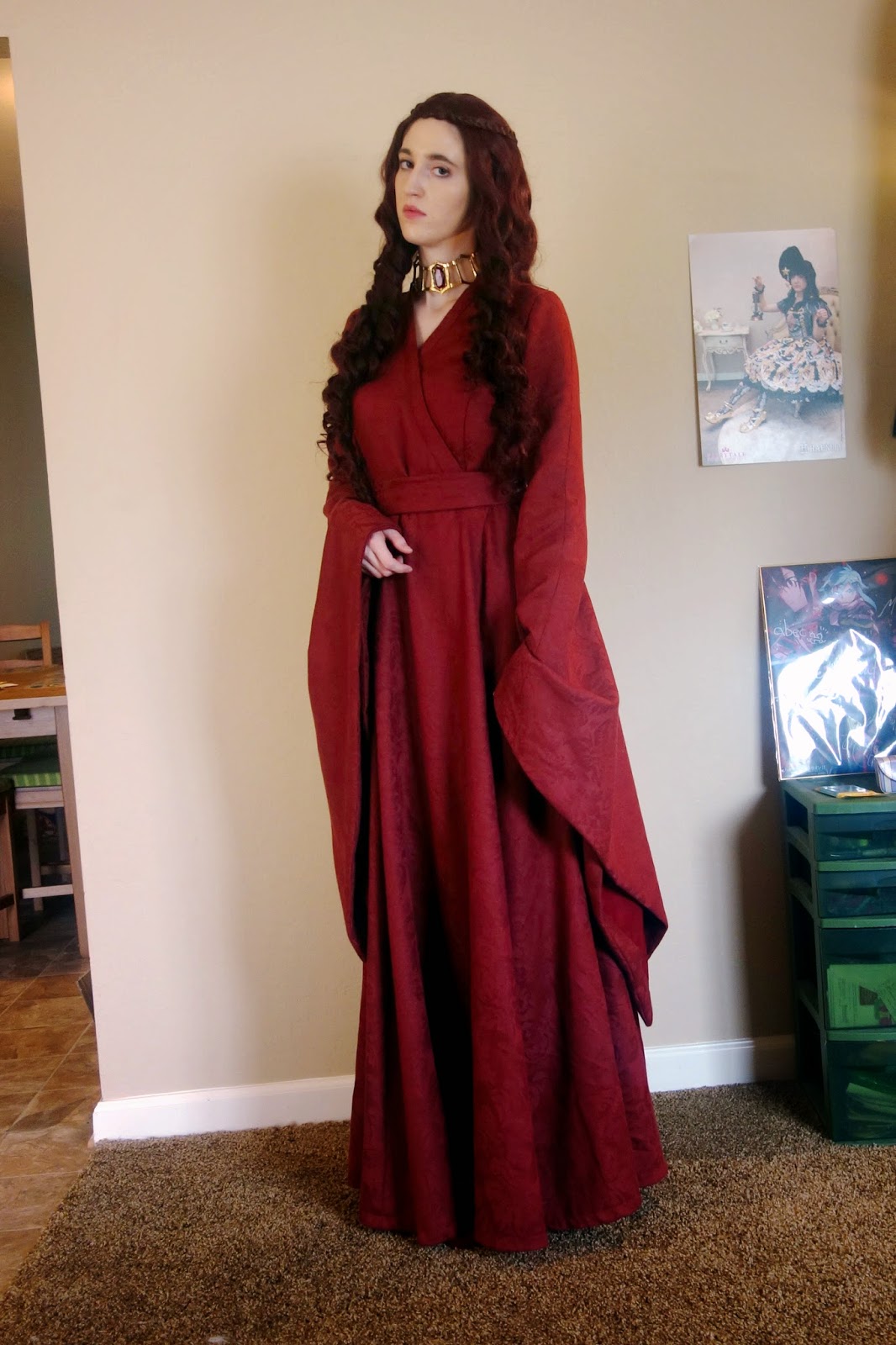 Le Gâteau à la Mode: Sewing Project: Melisandre from Game of Thrones