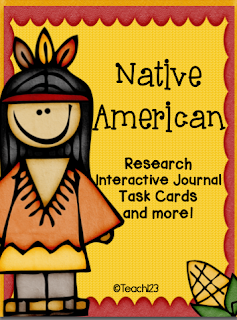 Native Americans: Research, Interactive Journals, Task Cards, & More ...