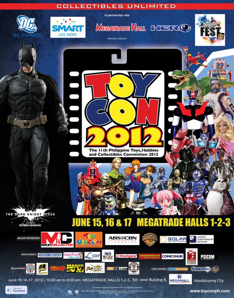 The Crusader's Realm: The 11th Philippine Toycon 2012: Official poster ...