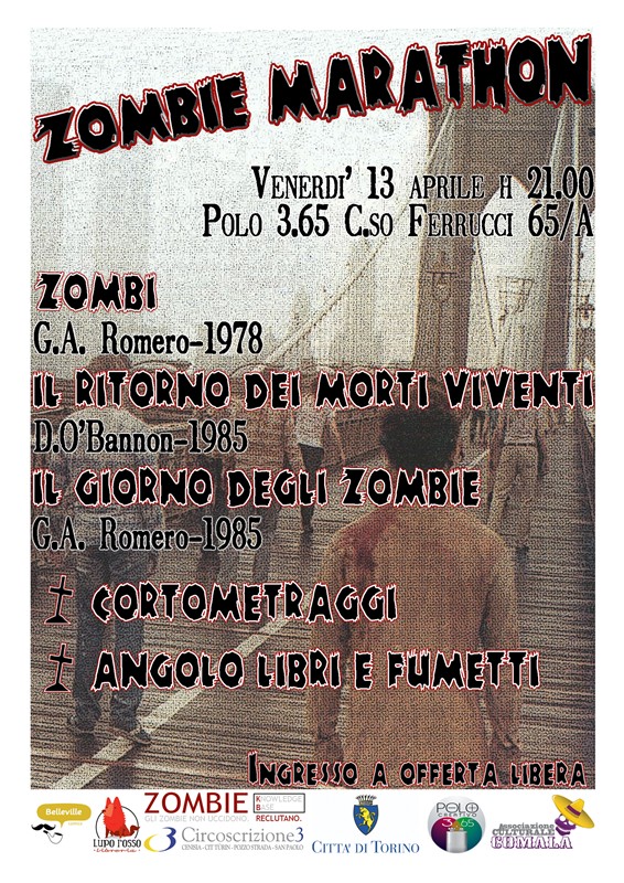 Zombie Marathon a Torino: 13 Aprile 2012 | ZOMBIE Knowledge Base - Gli ...