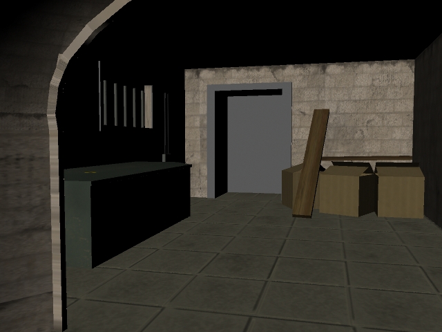 Kristen Animation: basement texturing!