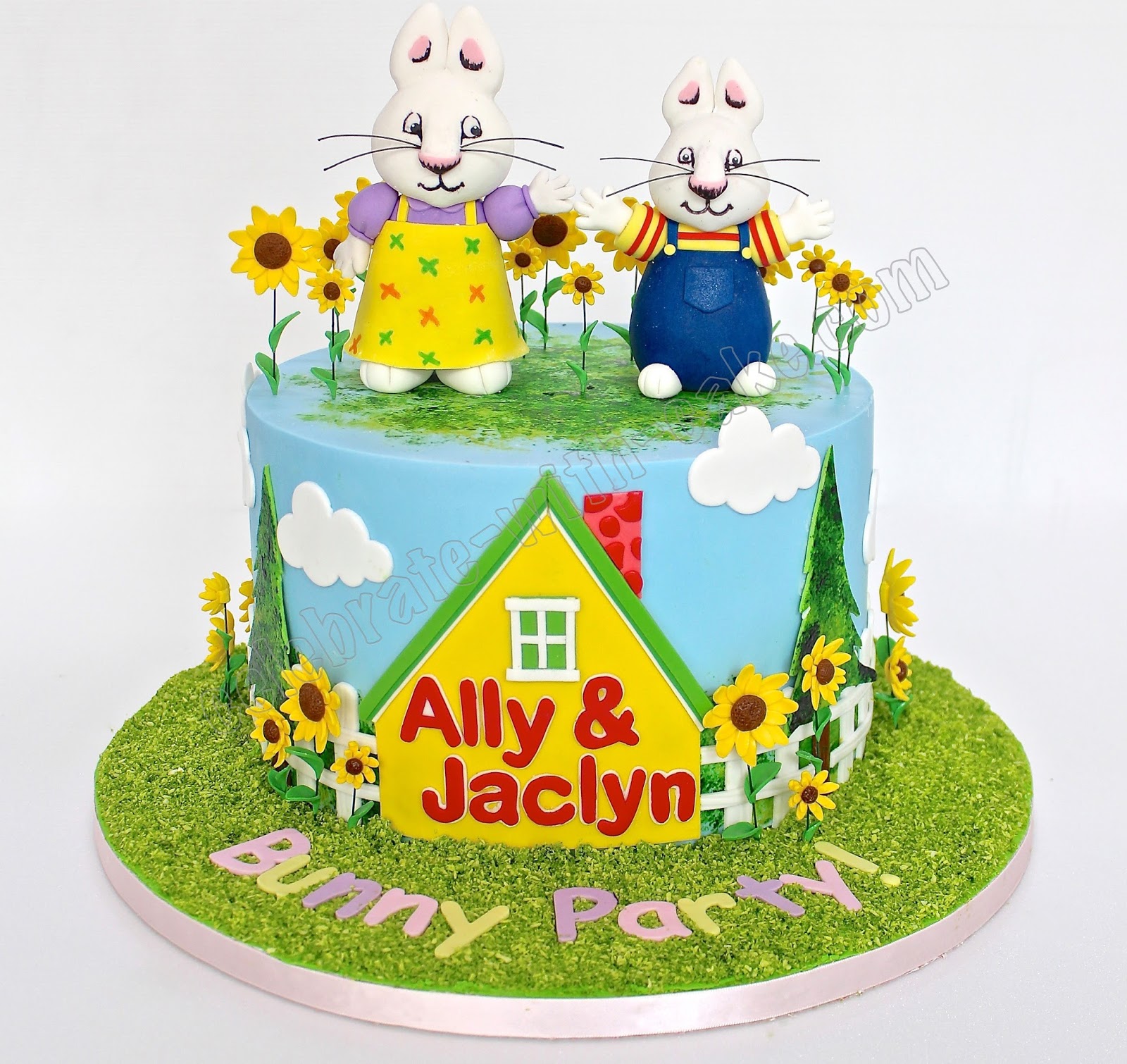 Celebrate with Cake!: Max and Ruby Cake