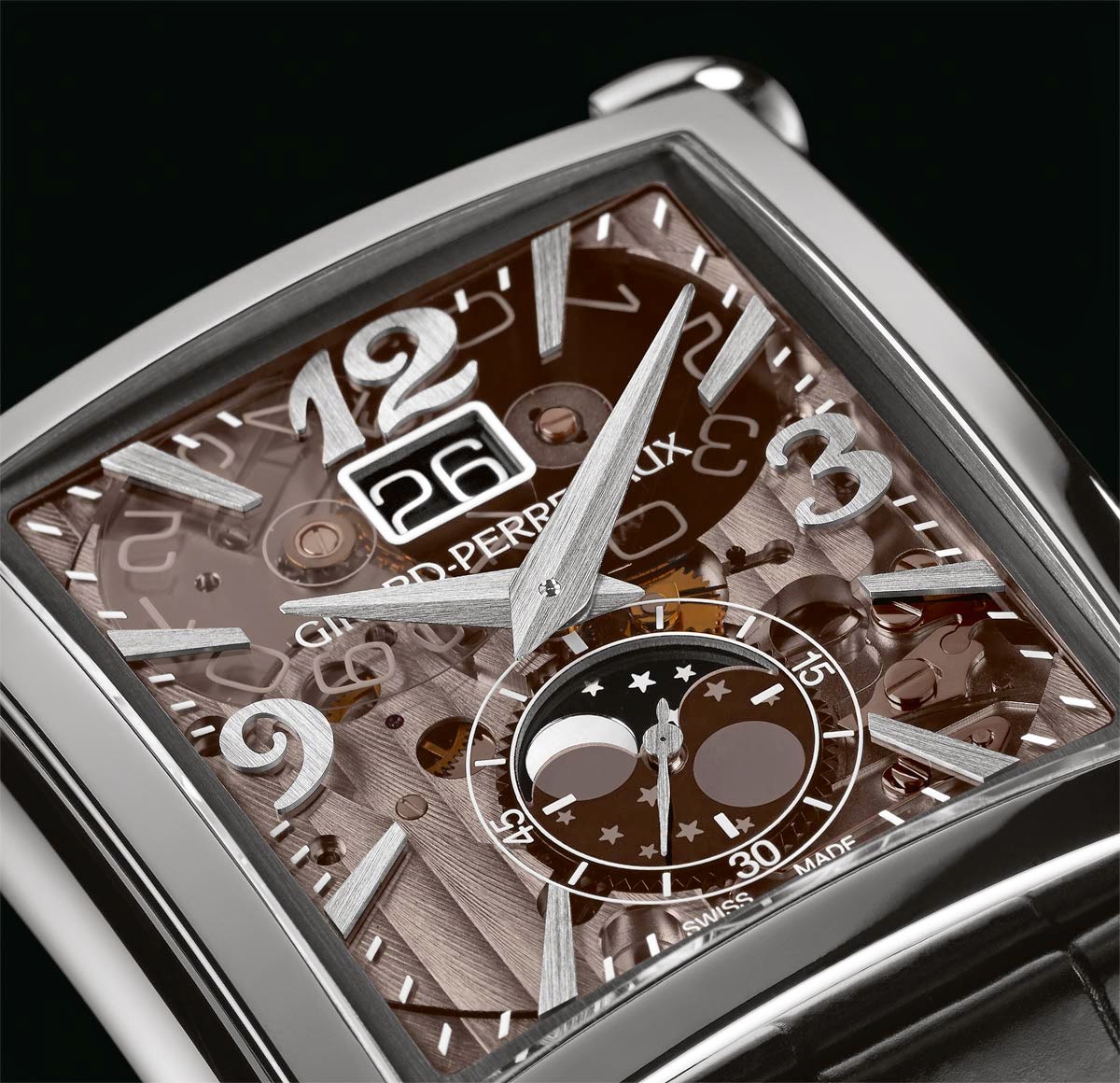 Girard-Perregaux - Vintage 1945 Large Date, Moon-Phases | Time and ...