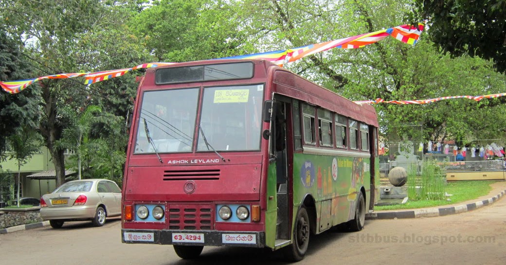 SLTB buses - ශ්‍රී ලංගම බස්: Ashok Leyland Viking Colombo Rider ...