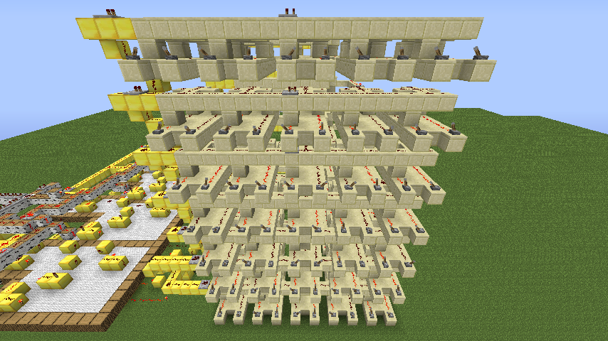 Minecraft Circuitry: Digital Clock