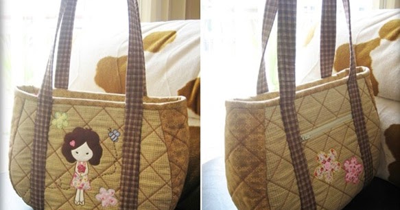 Quilted Tote Bag Tutorial ~ DIY Tutorial Ideas!