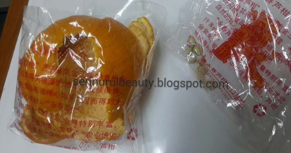 Healthy Nurul Beauty: Germinating mandarin orange seeds this Chinese ...