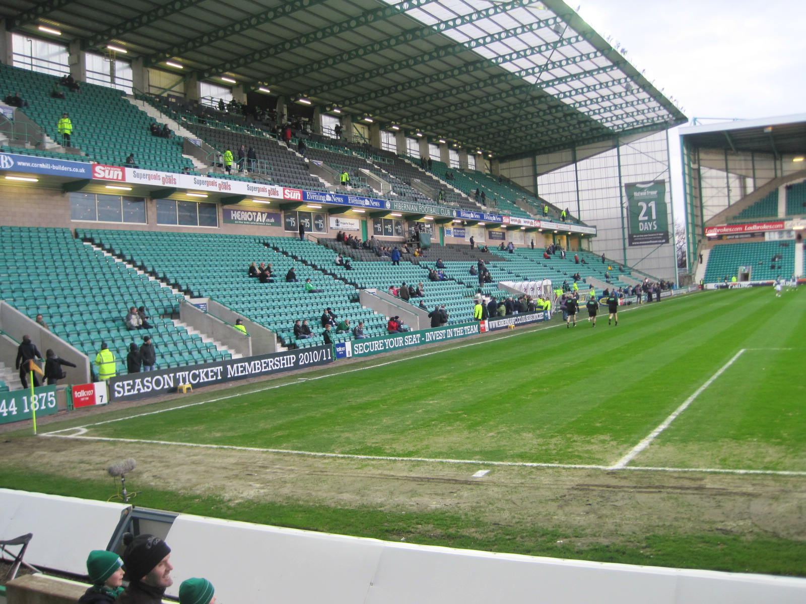 Stadien in aller Welt: Easter Road Stadium Edinburgh