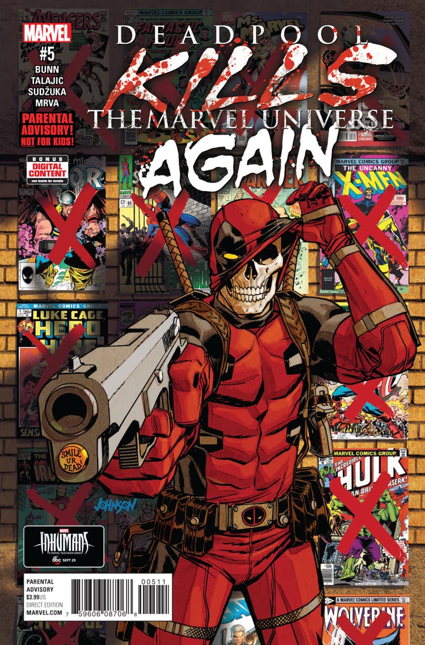 The Venom Site: deadpool kills the marvel universe again 5 preview