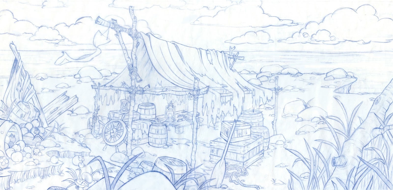 Michelle's Art: Camp Survival