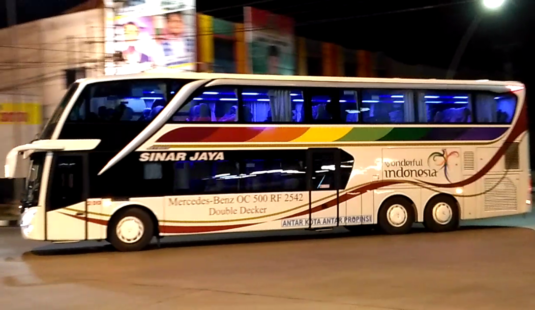 Tiga Bus Tingkat Mewah Terbaik Double Decker di Jalanan Pantura | Sinar ...
