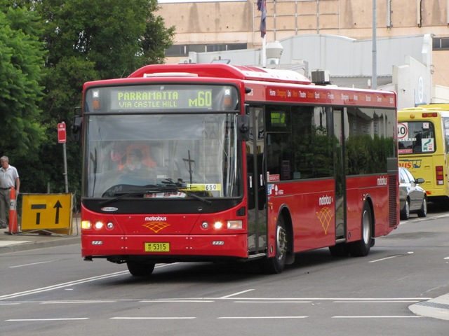 WSPTU: Metrobus M60 Starts - Parramatta, Castle Hill, Hornsby