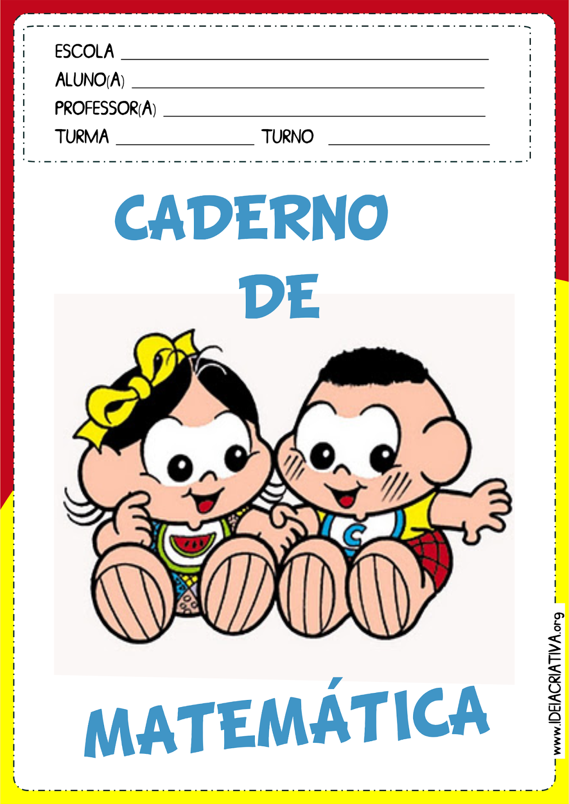 Capas Para Cadernos Para Imprimir - Image To U