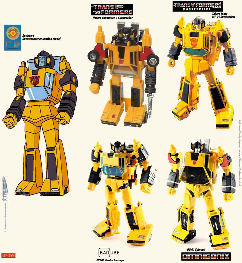 Transformers Masterpiece Sunstreaker: ehilà, Lince, come butta?