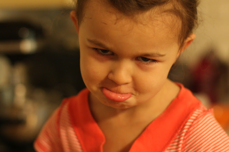 a handful of peanuts: her grumpy face